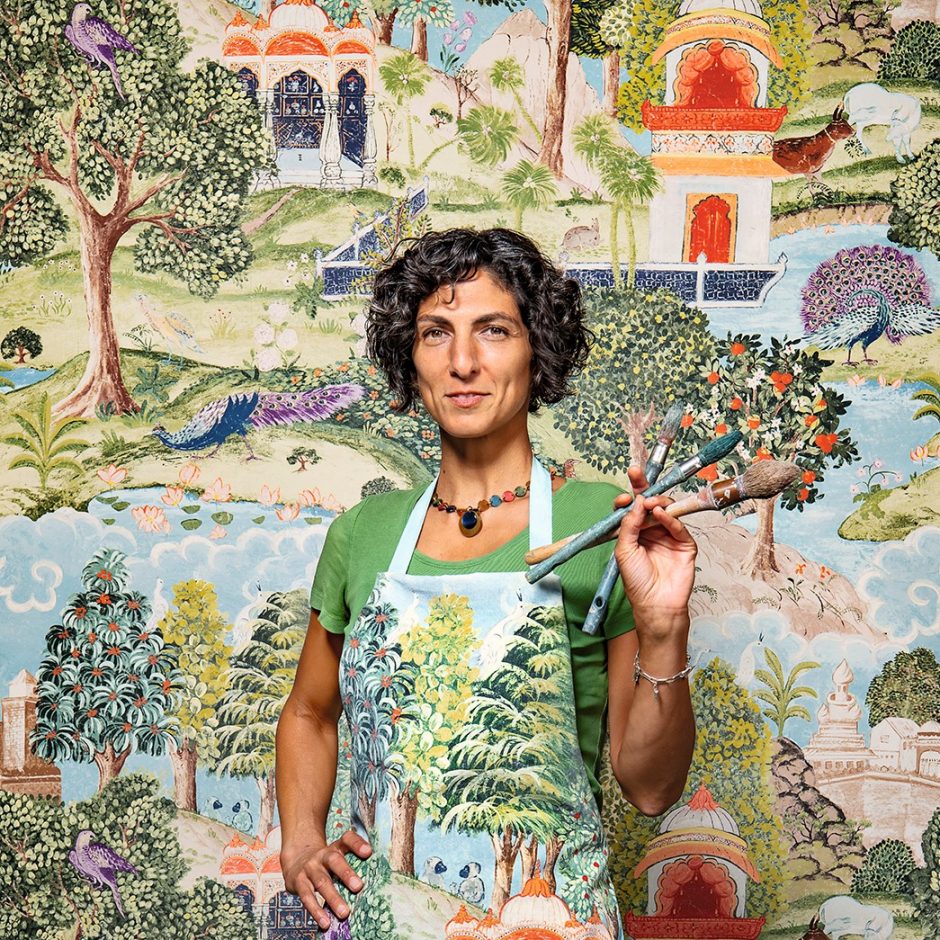 Melissa White Launches New Wallpaper with Zoffany - QEST