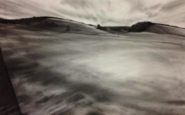 Landscape drawing with charcoal with Kate Boucher