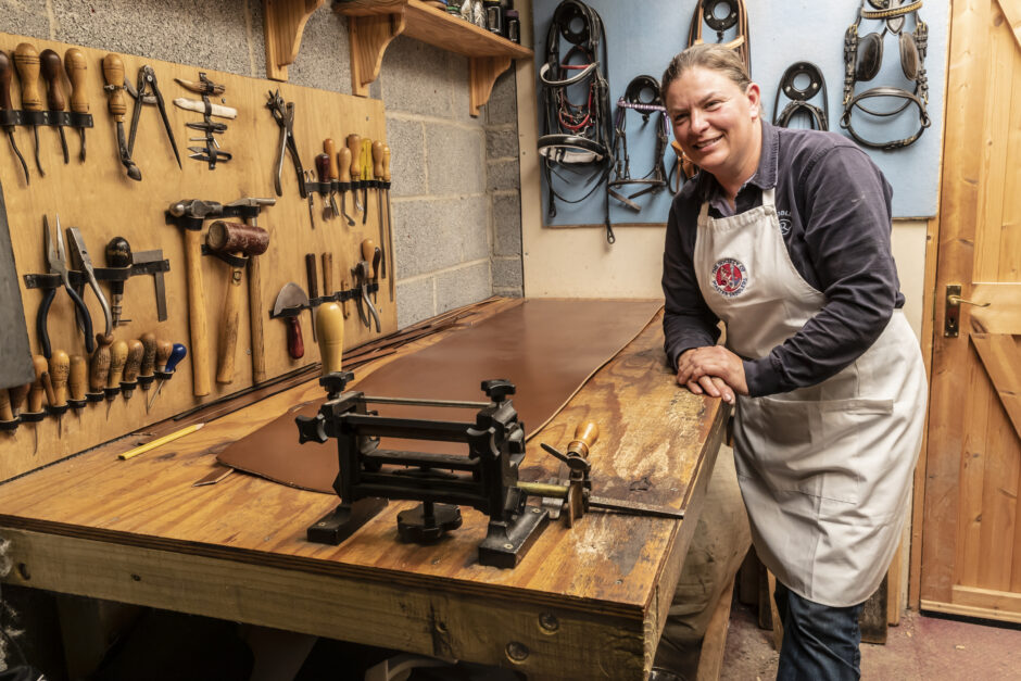 Helen Reader Appointed President of Society of Master Saddlers - QEST