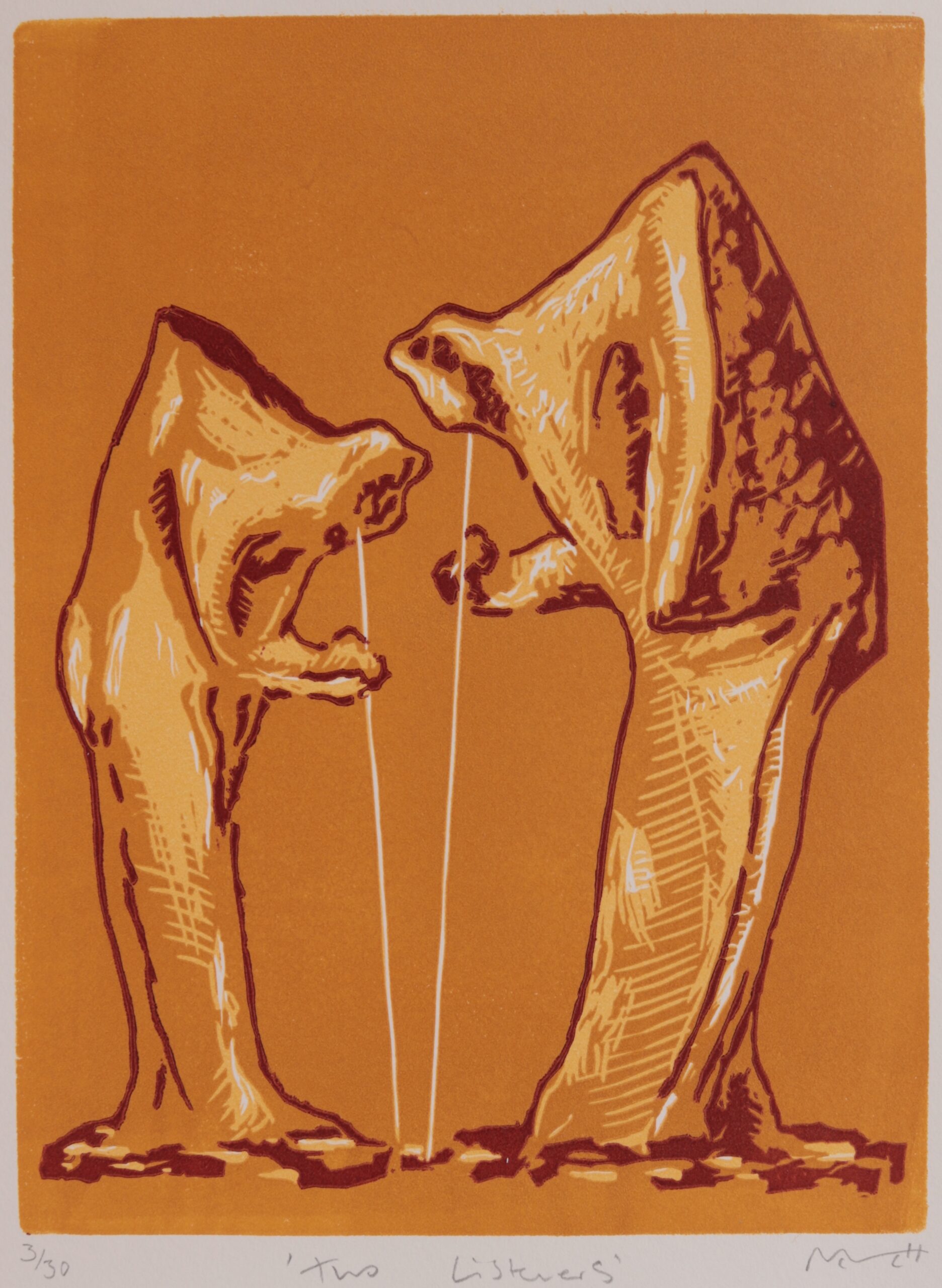 The Listeners & Other Works: An Exhibition by Thomas Merrett - QEST